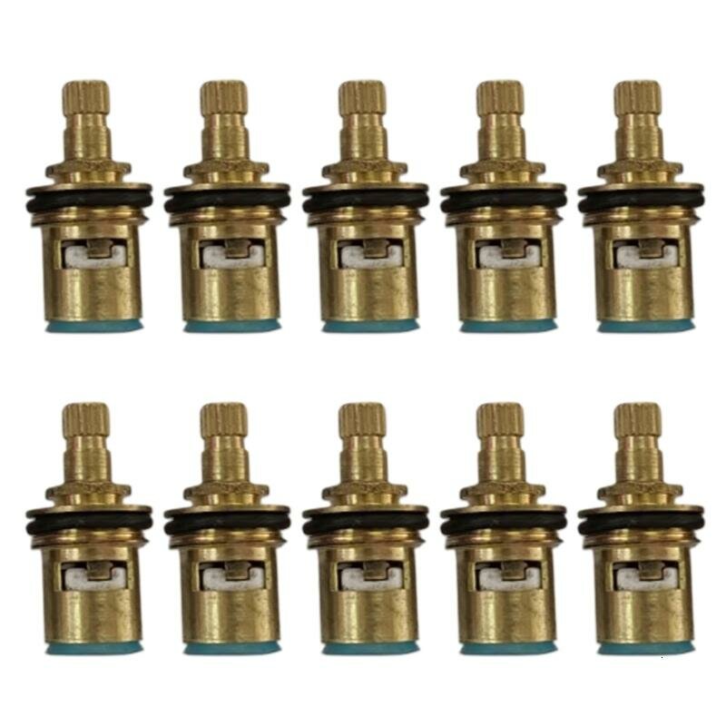 Золотые картриджи для смесителей, 10 штук