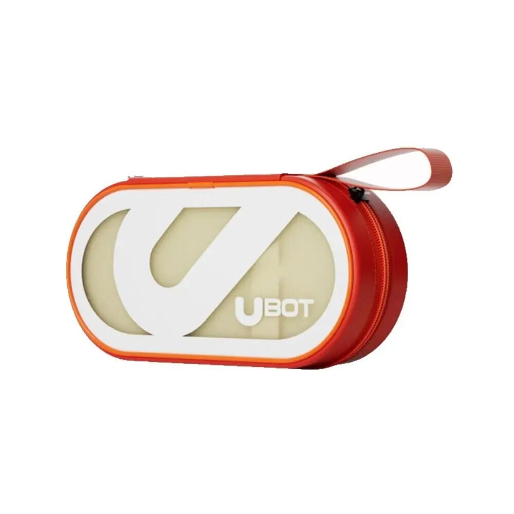 Пенал школьный UBOT Children's Pen Bag 1,2L на молнии (оранжевый/бежевый)