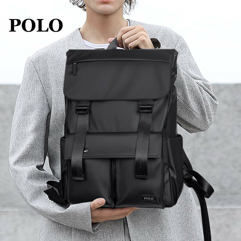 Рюкзак POLO, Backpack Short-distance Travel Backpack Student School Bag 1, большая вместимость, для путешествий, городской, школьный, для мужчин