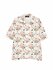 Рубашка AMIRI bird floral, размер XS, бежевый/белый