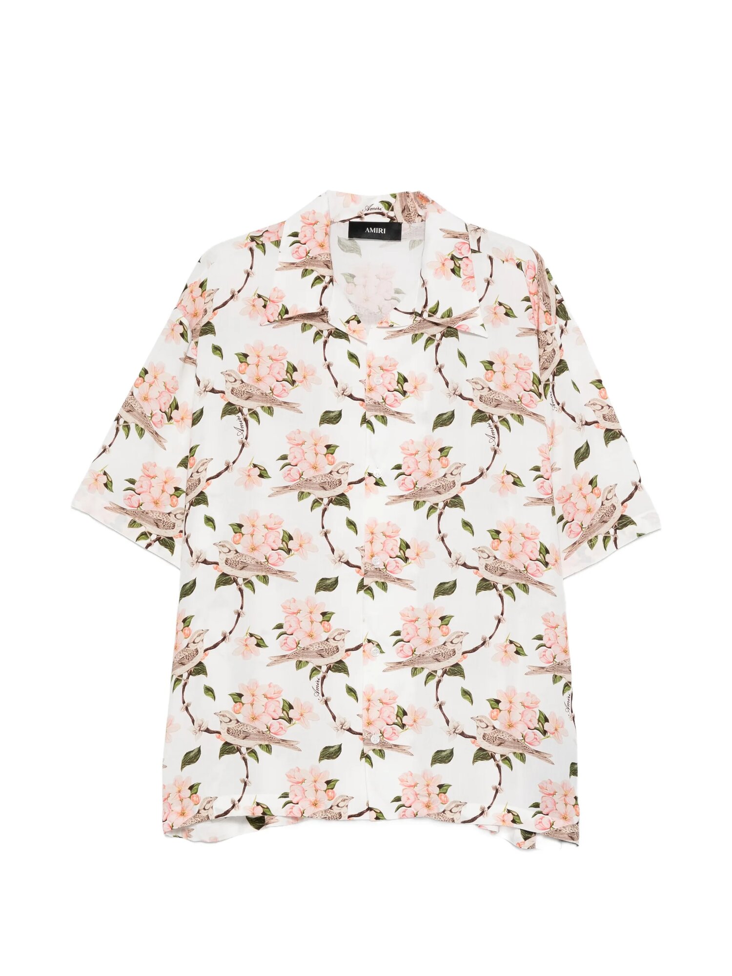 Рубашка bird floral