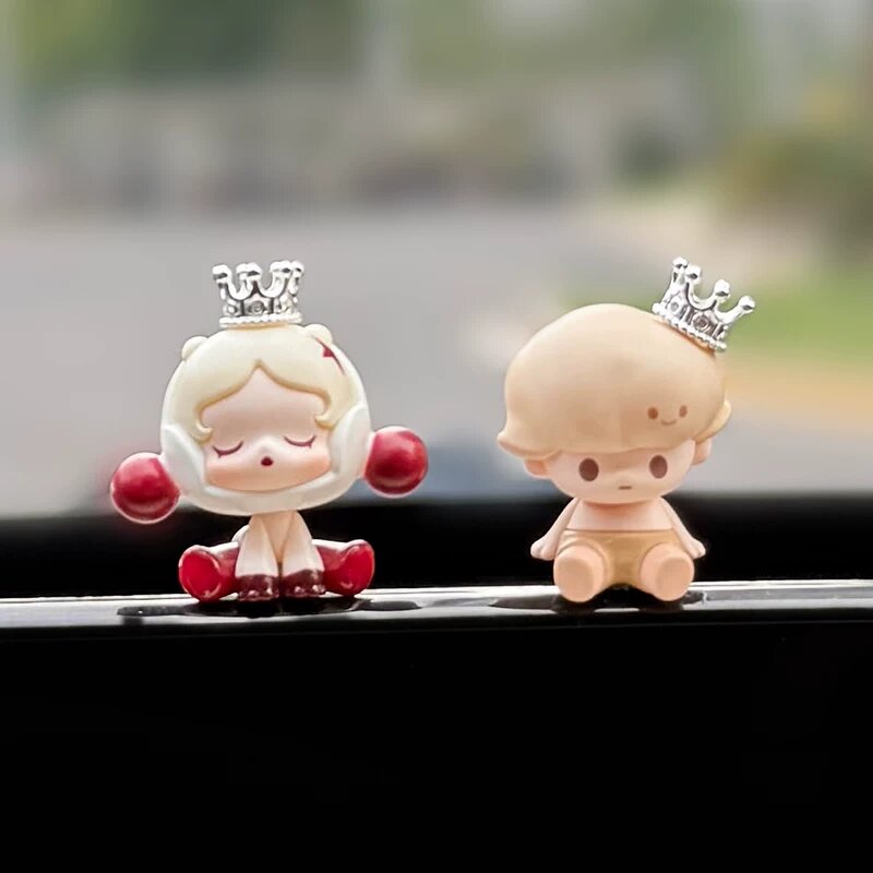 POP MART SP Dreamer и Dimoo Milk Tea автомобильная интерьерная декоративная фигурка набор для приборной панели, милый