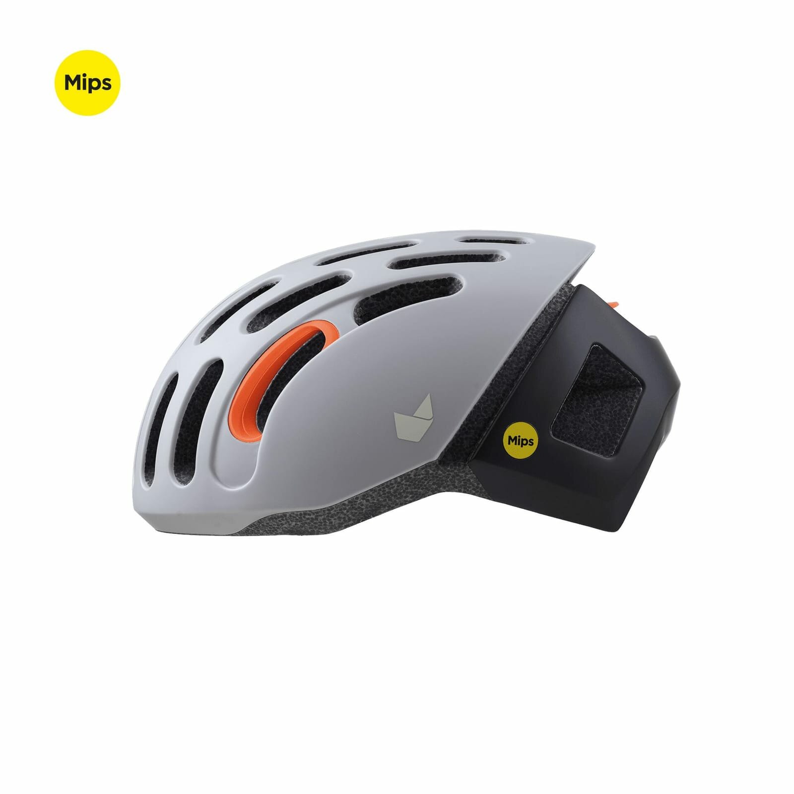 DECATHLON шлем защитный Catlike Whisper II, светло-серый/белый/черный, M (56-58 см)