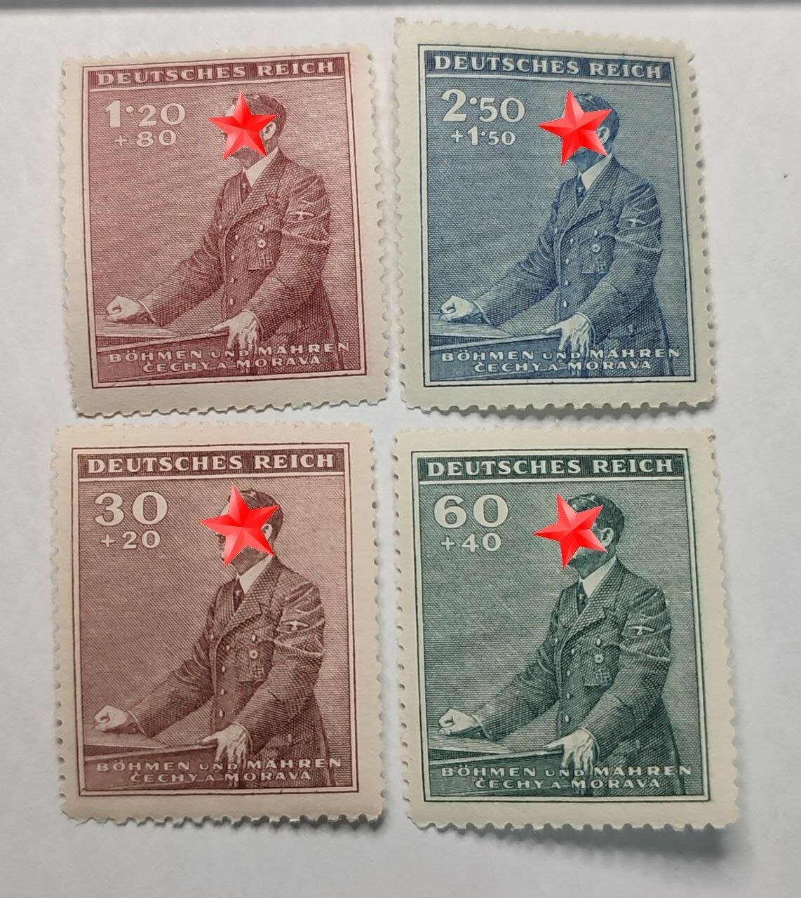 Почтовые марки Германии. 1942г. Этот уникальный товар станет отличным дополнением для коллекции.