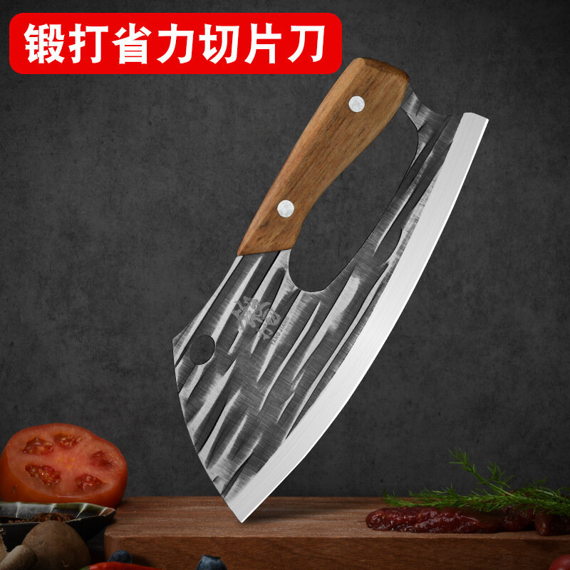 Оптовая продажа нового продукта Longquan, кованый овощной инструмент, ручная работа, старомодный стальной инструмент для нарезки и шинковки, двойного назначения, из марганцевой стали, инструмент шеф-повара