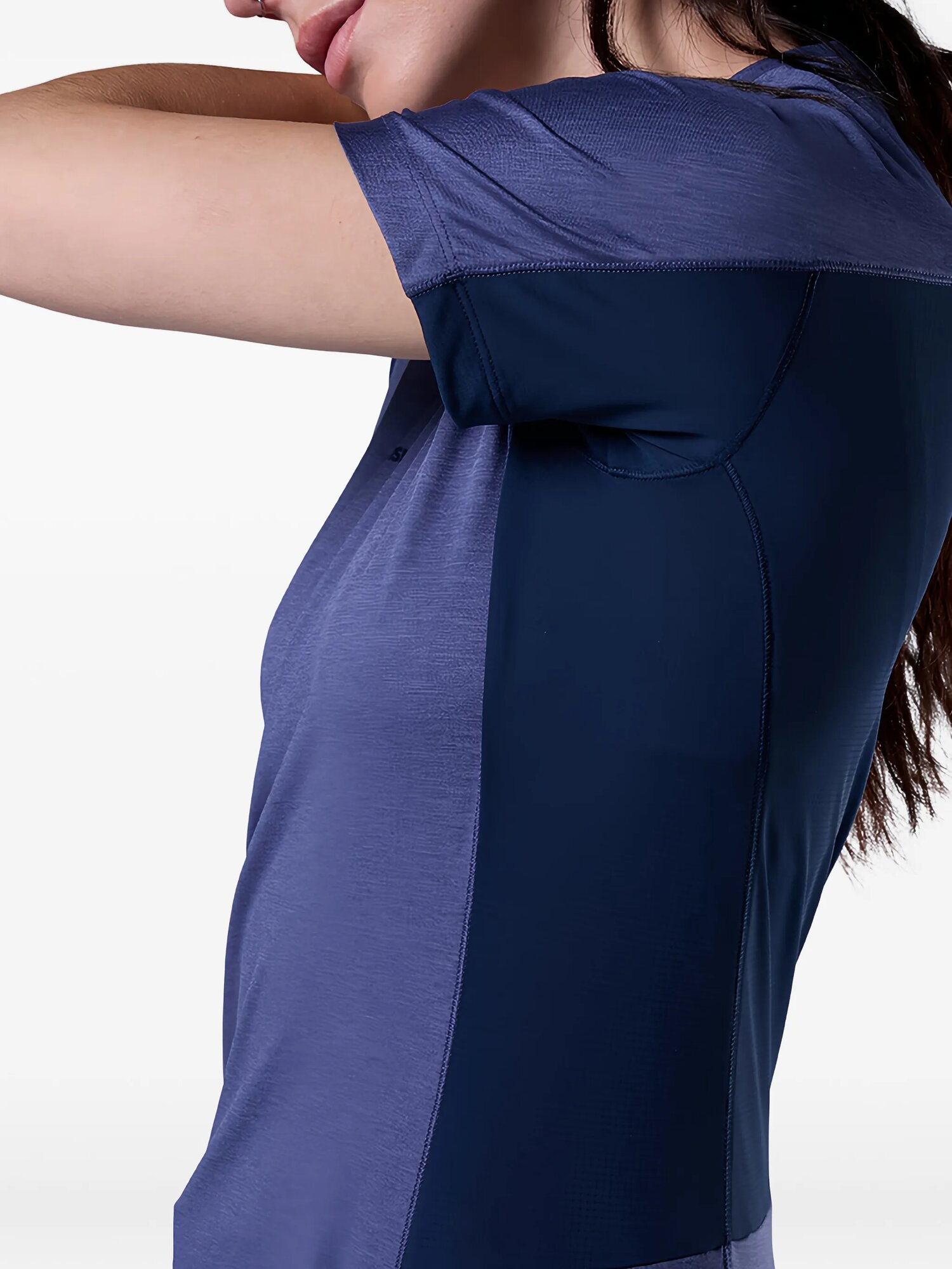 Футболка Rossignol Colour block T-shirt, размер XL, blue — фото 1