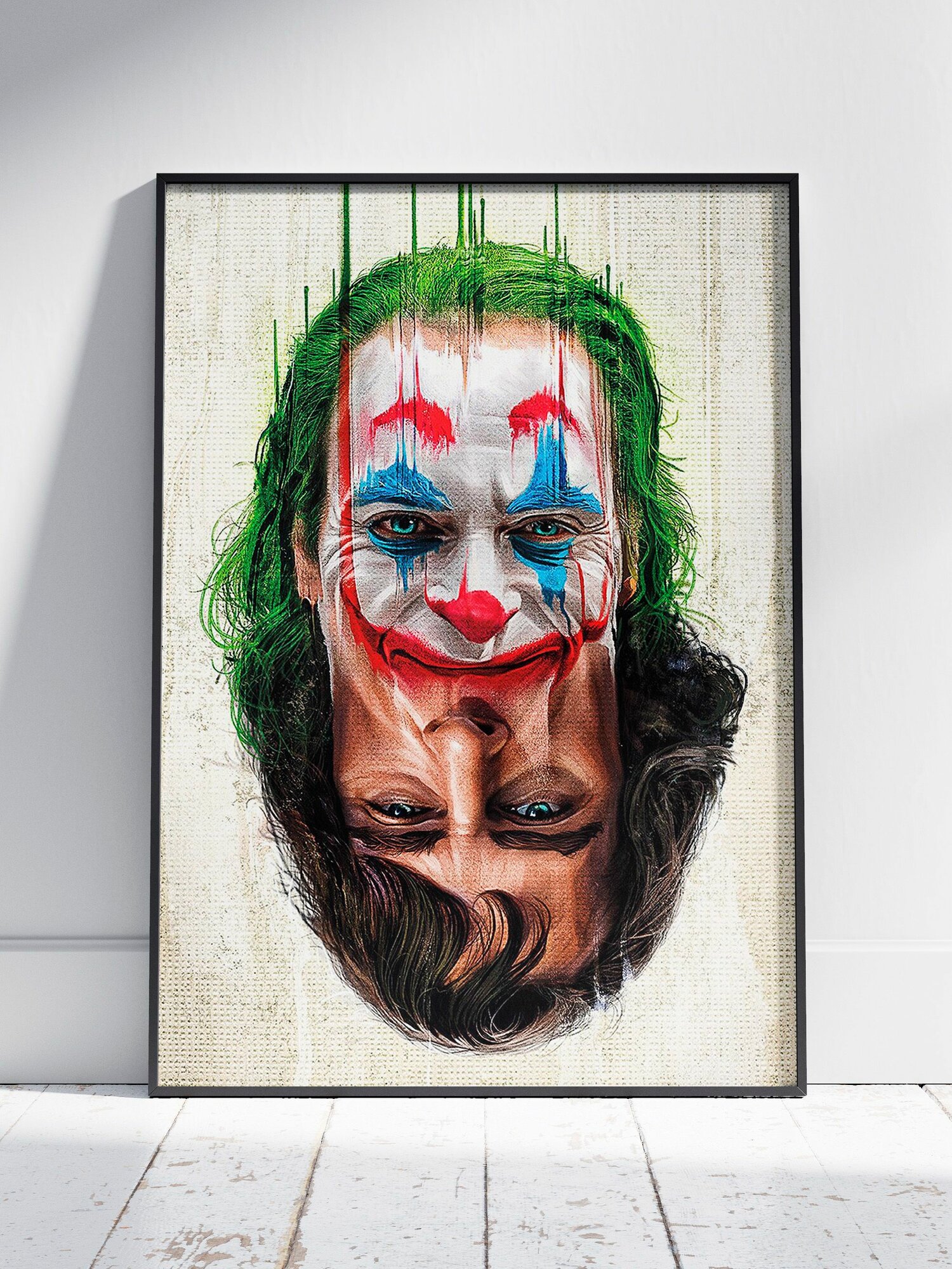 Плакат на стену для интерьера Joker 2019 (Джокер - Артур Флек 11) - Постер по фильму и кино формата A4 (21x30 см)