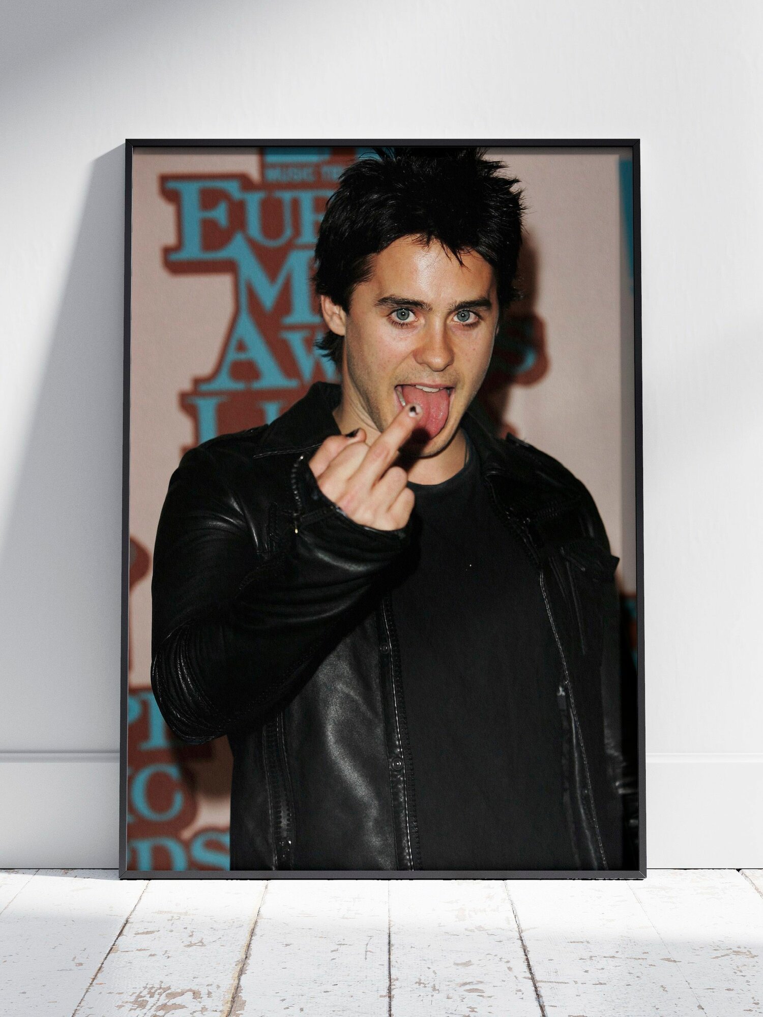 Плакат на стену для интерьера Джаред Лето (Jared Leto 13) - Постер по актеру фильма, кино, сериала формата A4 (21x30 см)
