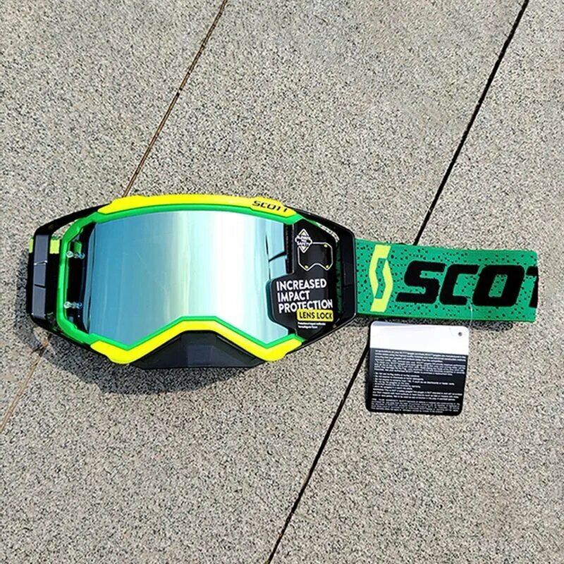 Мотоциклетные очки SCOTT UV400 Защита от ветра и пыли для кросса и мотоспорта