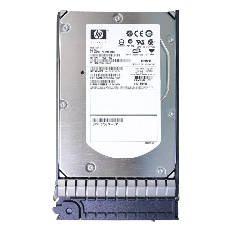 Жесткий диск HP 417190-002 72Gb SAS 3,5" HDD