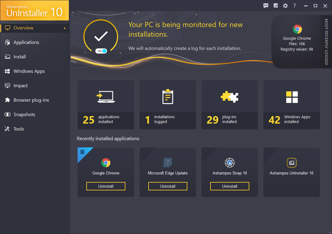 Ashampoo UnInstaller 10 Ключ активации • Цифровой ключ • регион Весь мир