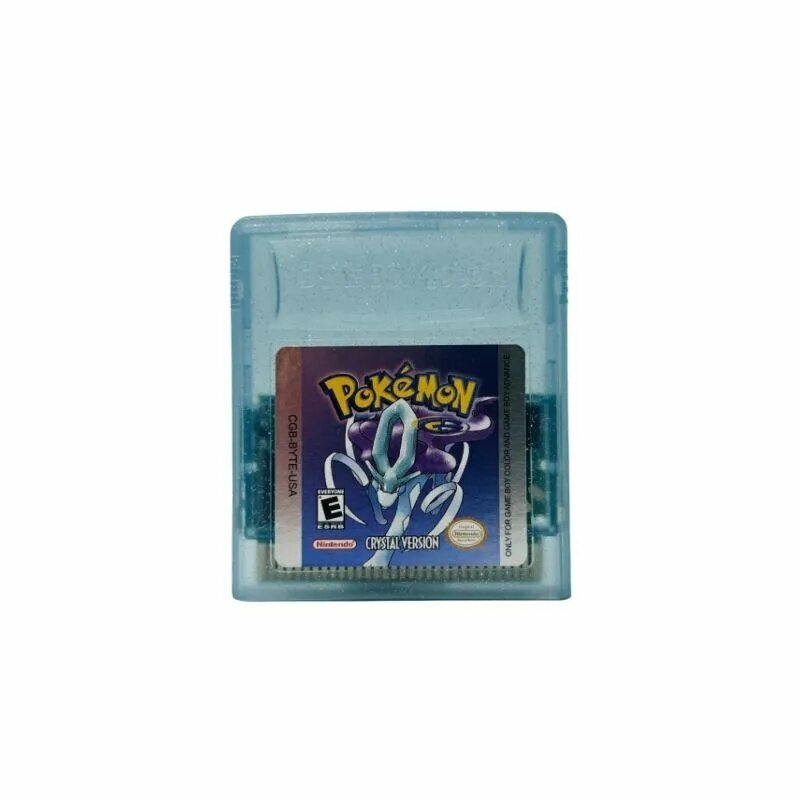 Классическая серия видеоигр Pokemon Game Boy серии GBC Pokemon Crystal на английском языке