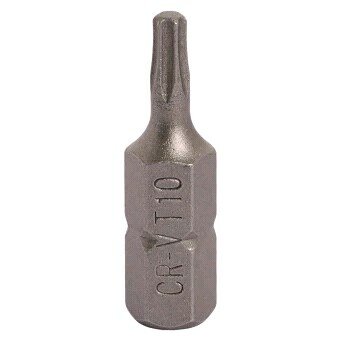 Бита (вставка) TORX T10 L= 25мм 1/4 (100)**********************