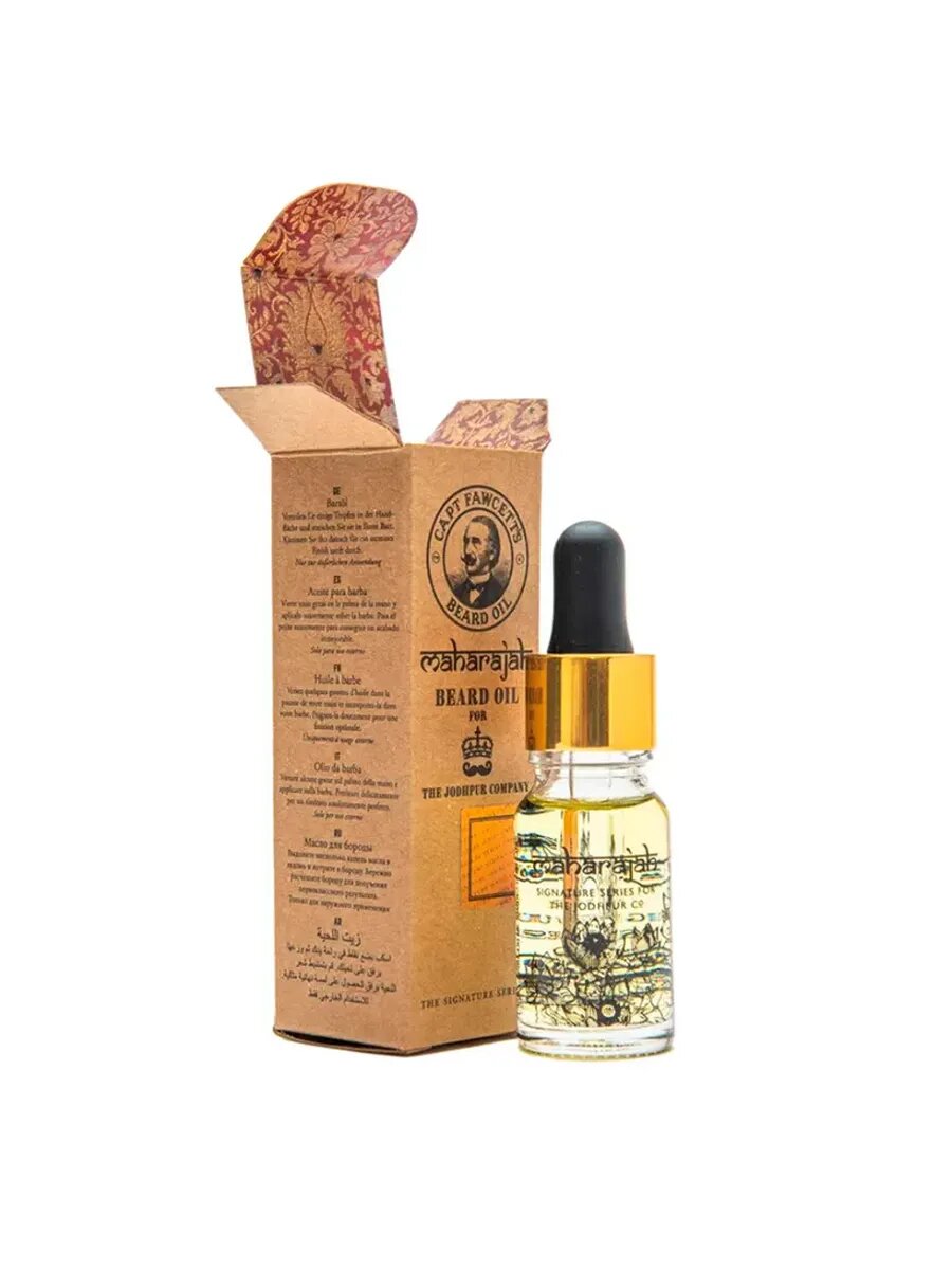 CAPTAIN FAWCETT Maharajah Beard Oil Масло для бороды 10 мл