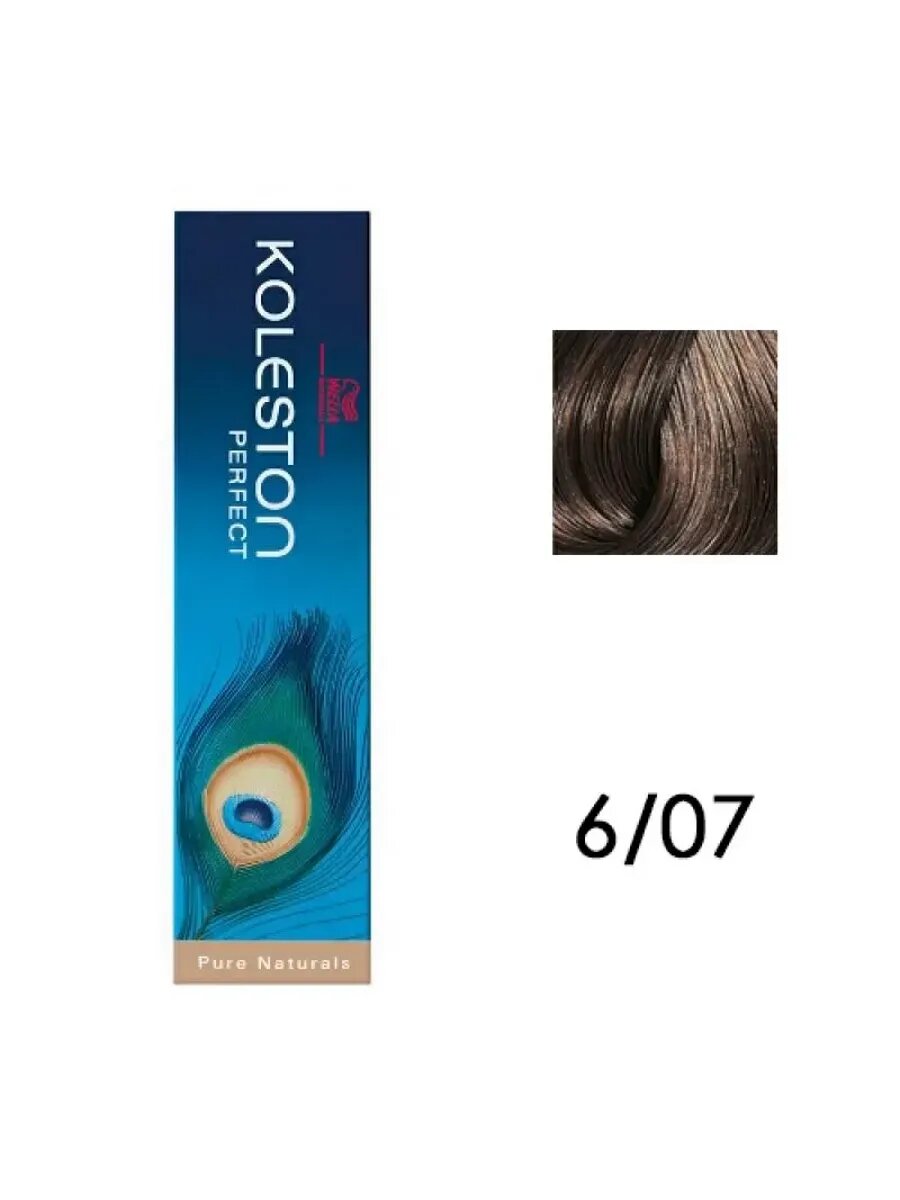 WELLA Koleston perfect 6/07 6/07 Стойкая крем краска 60мл