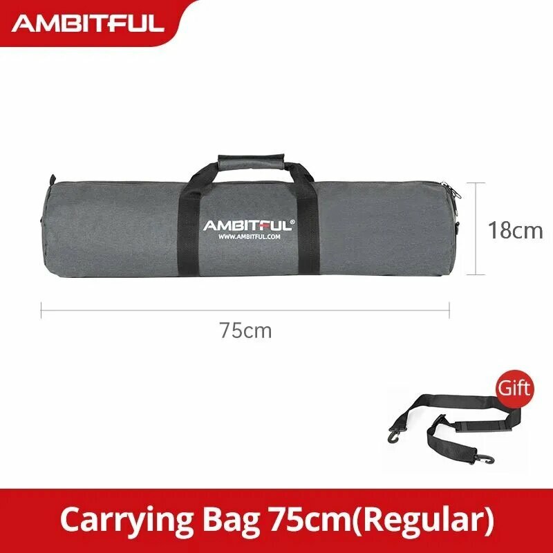 AMBITFUL TB PRO 75см с прокладкой Портативная сумка Портативный плечевой ремень