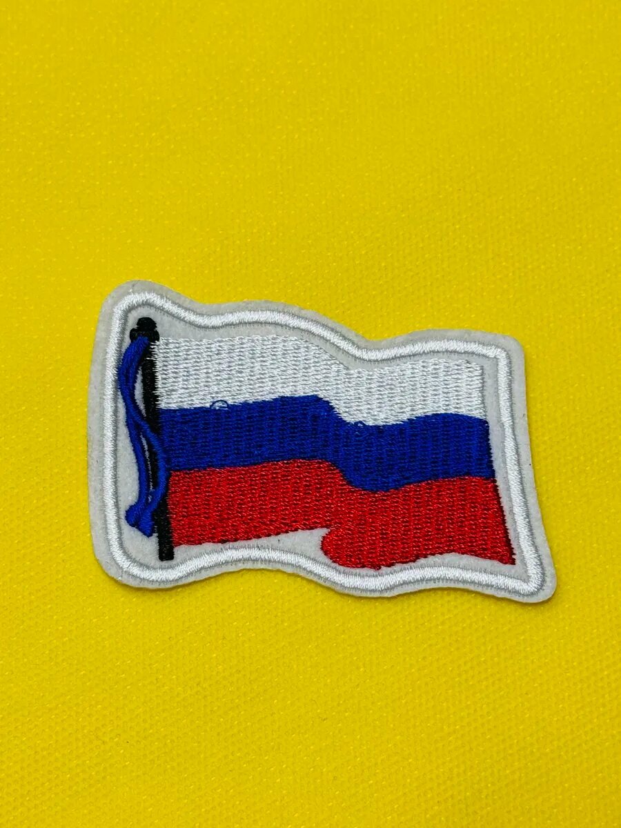 Аппликация 1 штука на одежду флаг термо, заплатки, нашивки