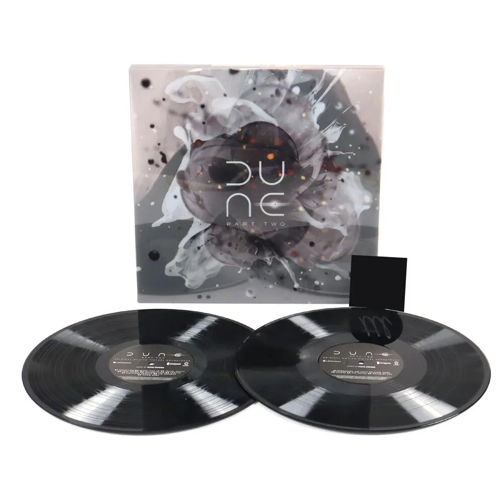 Dune: Part Two 2 OST, Hans Zimmer (USA Stereo Limited Soundtrack) Виниловая Пластинка + Буклет с Заметками от Ханс Циммер и Дени Вильнев, Саунтрек Дюна 2 Часть Вторая