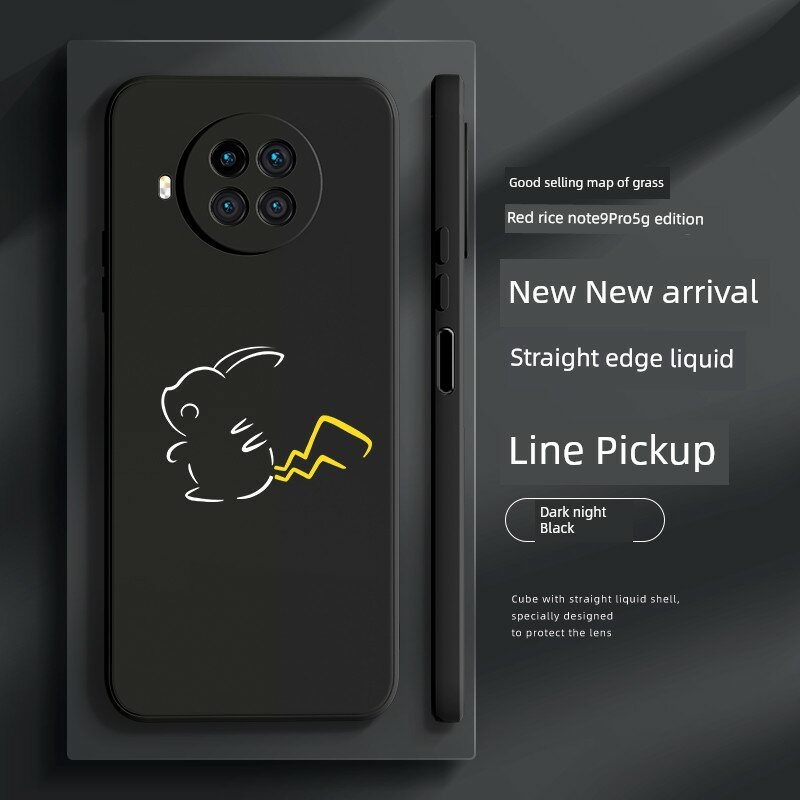 Чехол для Redmi Note 9 5G, чехол для Xiaomi Note 9 Pro, задняя крышка, полная защита, противоударный, 4G, новый, жидкий