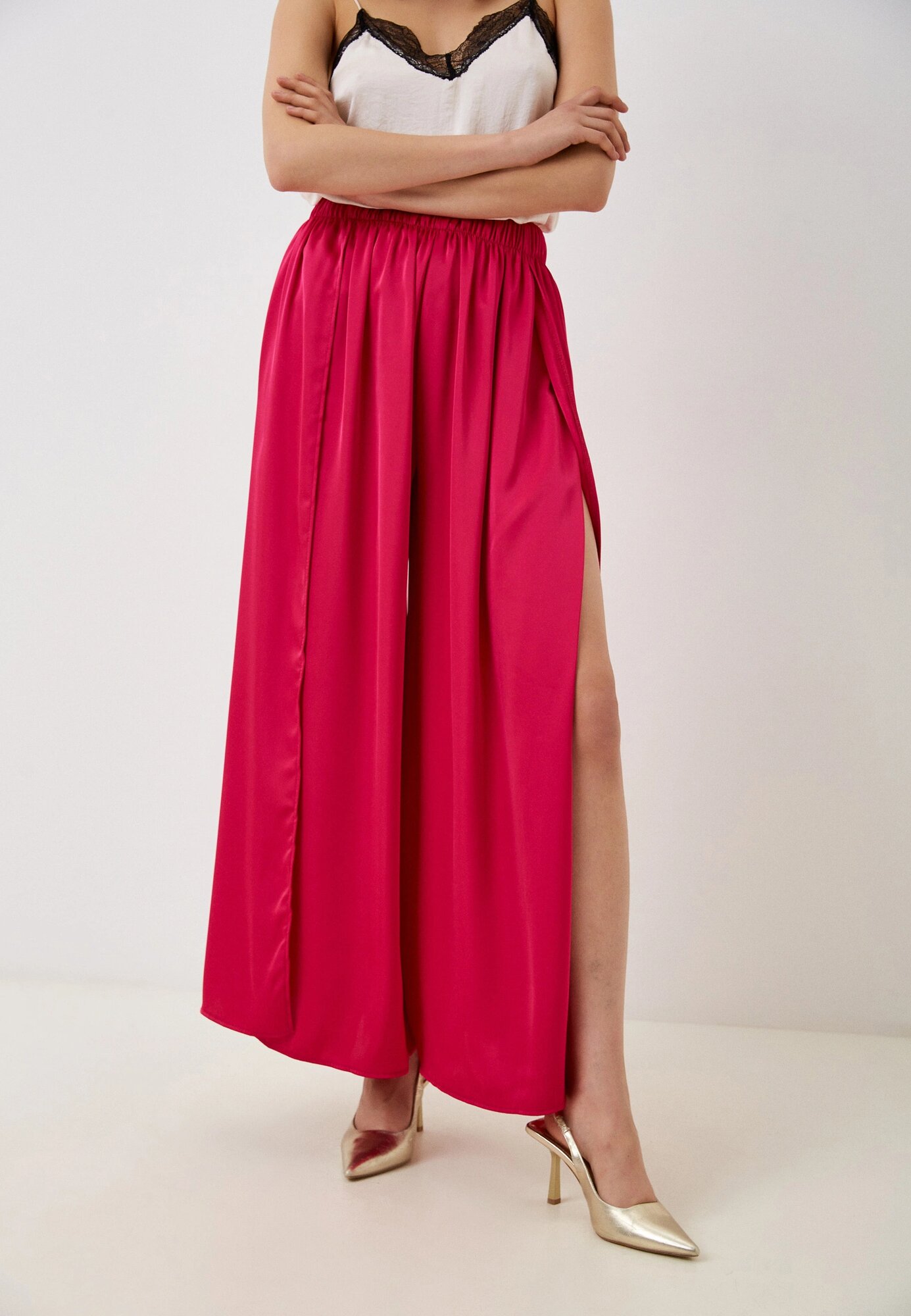 Брюки палаццо