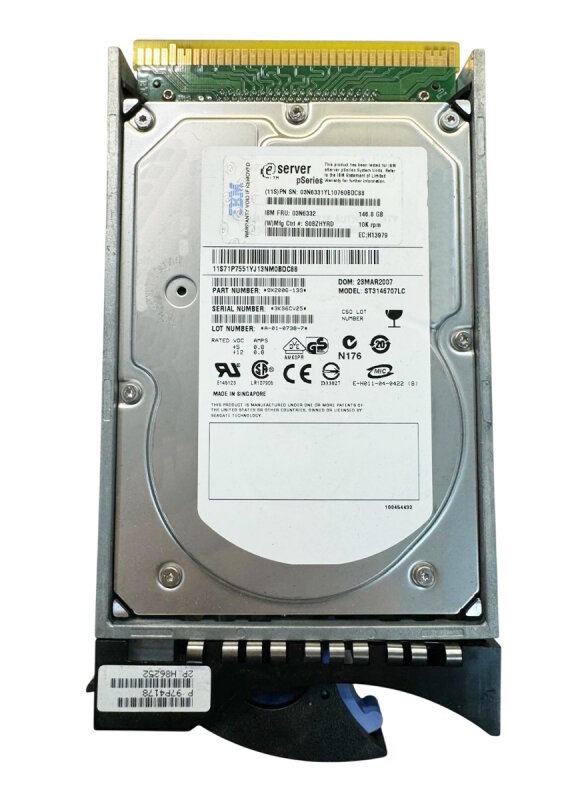 Жесткий диск IBM 146Gb 10000 U320SCSI 3.5" HDD 9V2006-034