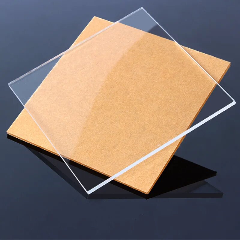 Акриловый лист прозрачный 300x300mm, 2.8mm