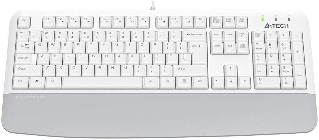 Клавиатура A4Tech Fstyler FK20 White