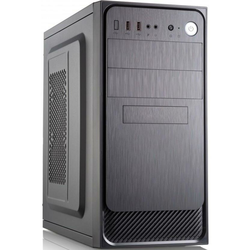 Корпус mATX 450Вт Foxline Forza FZ-053 450W black (mATX, 2xUSB3.0) (FZ-053-SX450R-U32)