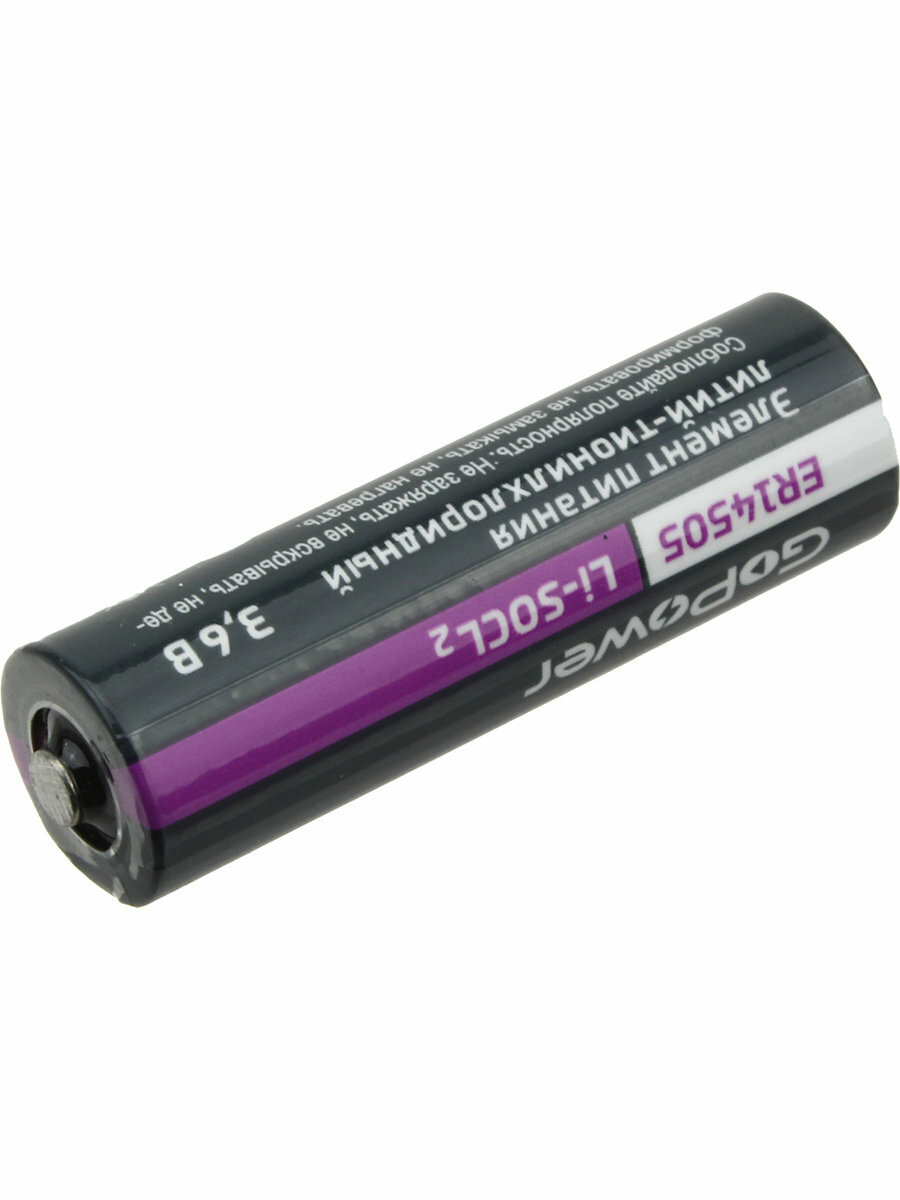Батарейка GoPower ER14505 (AA) 3.6V для охранной сигнализации