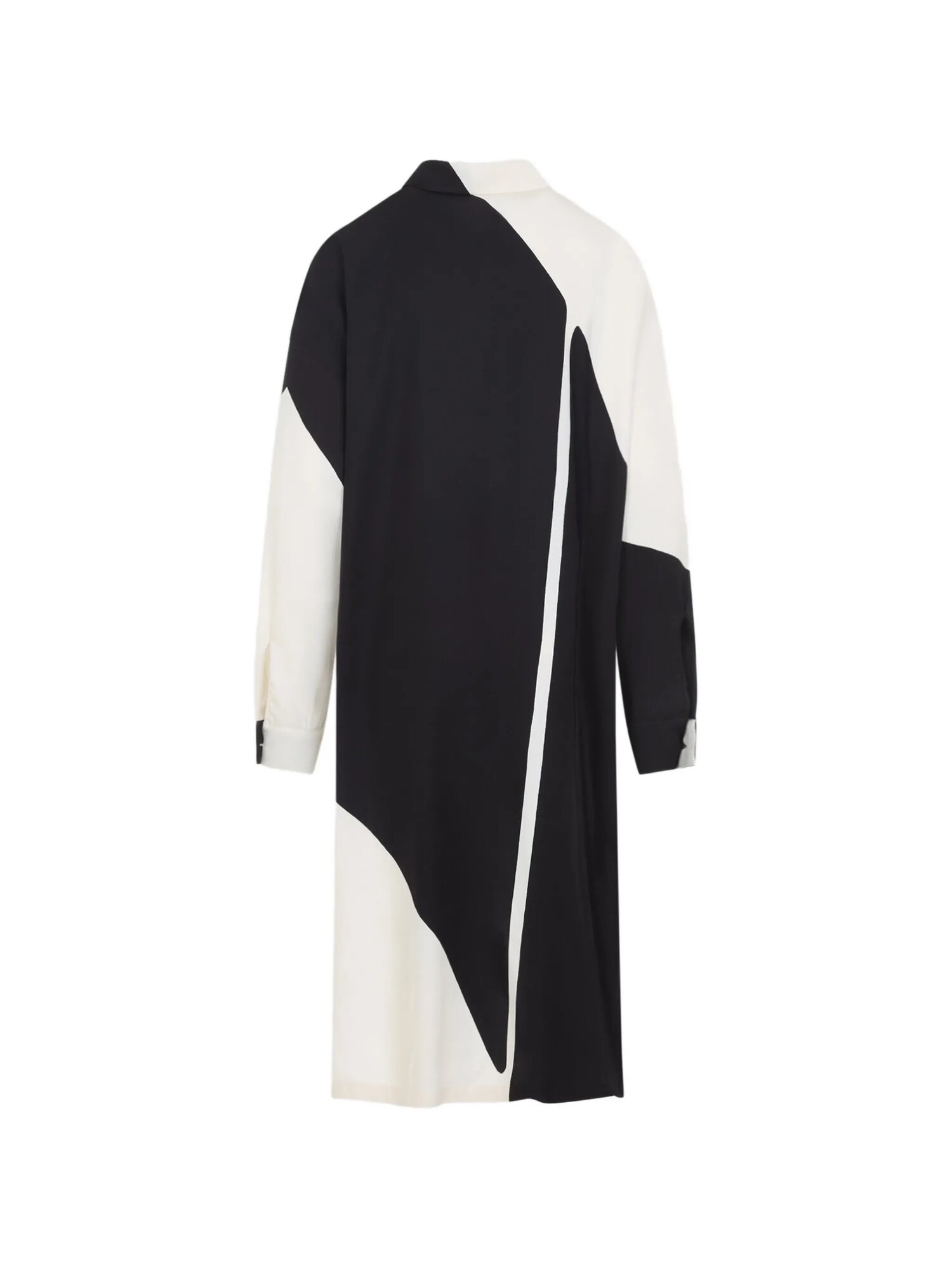 Рубашка Alberta Ferretti Colour-block shirt, размер 42 — фото 1