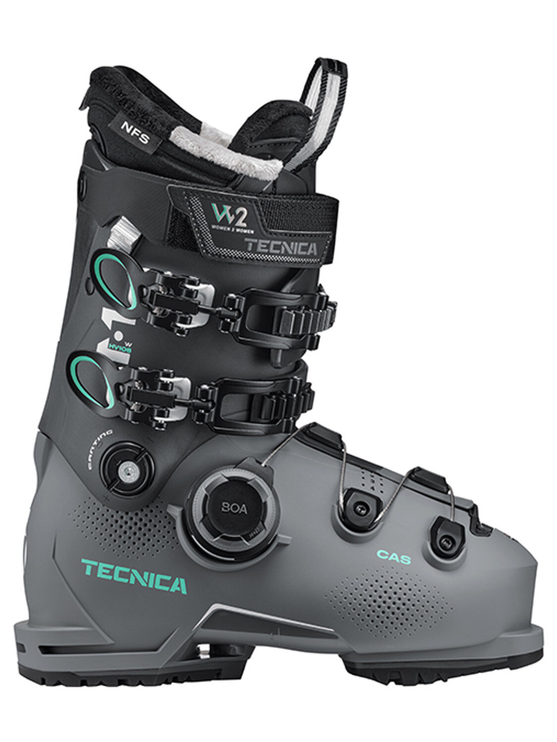 Горнолыжные ботинки Tecnica Mach BOA HV 105 W GW Sport Grey 24/25 , для женщин , серый