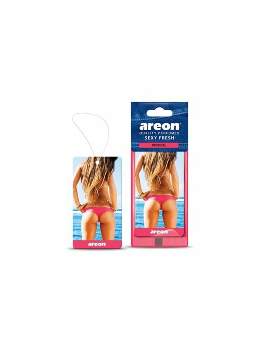 Ароматизатор подвес картон (Areon SEX DRIVE) Тропический