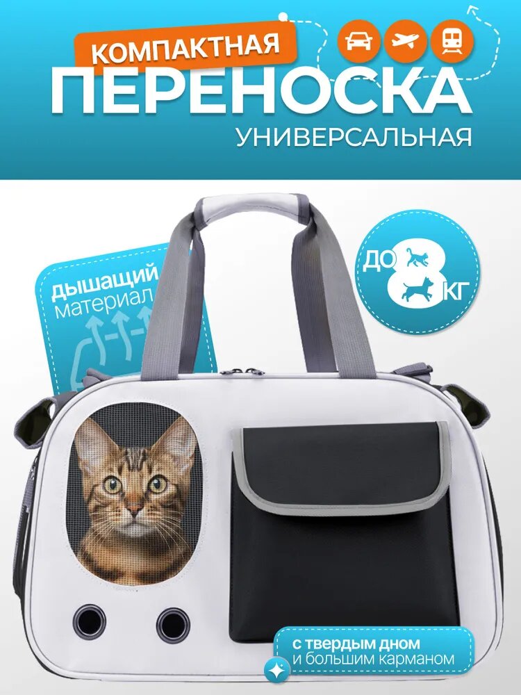 Сумка-переноска для кошек и собак разных пород, сумка для животныхCC