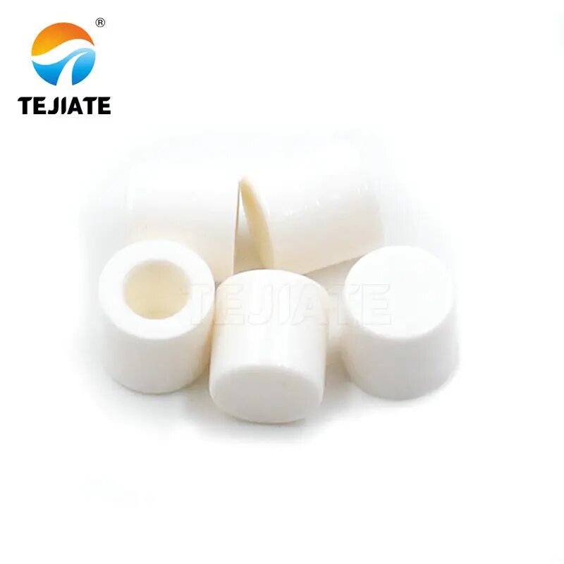 100 шт. пластиковые клавиши TEJIATE для выключателей, White