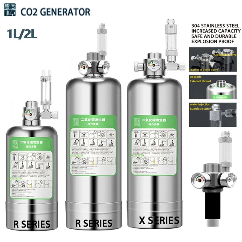 ZRDR Генератор CO2 для аквариума X01-2L — фото 1