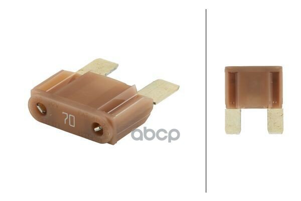 Предохранитель! плоский Maxi 70A коричневый HELLA арт. 8JS728595181