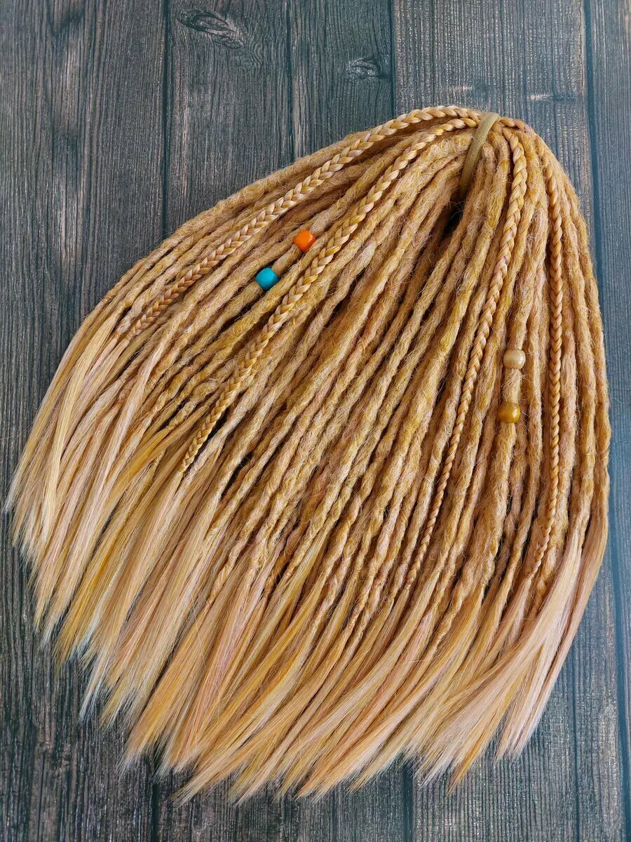 Фактурные де дреды комплект из канекалона 2braids, 50 шт, 40 см