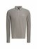 Рубашка Stone Island Logo-patch long-sleeve polo shirt, размер L, grey