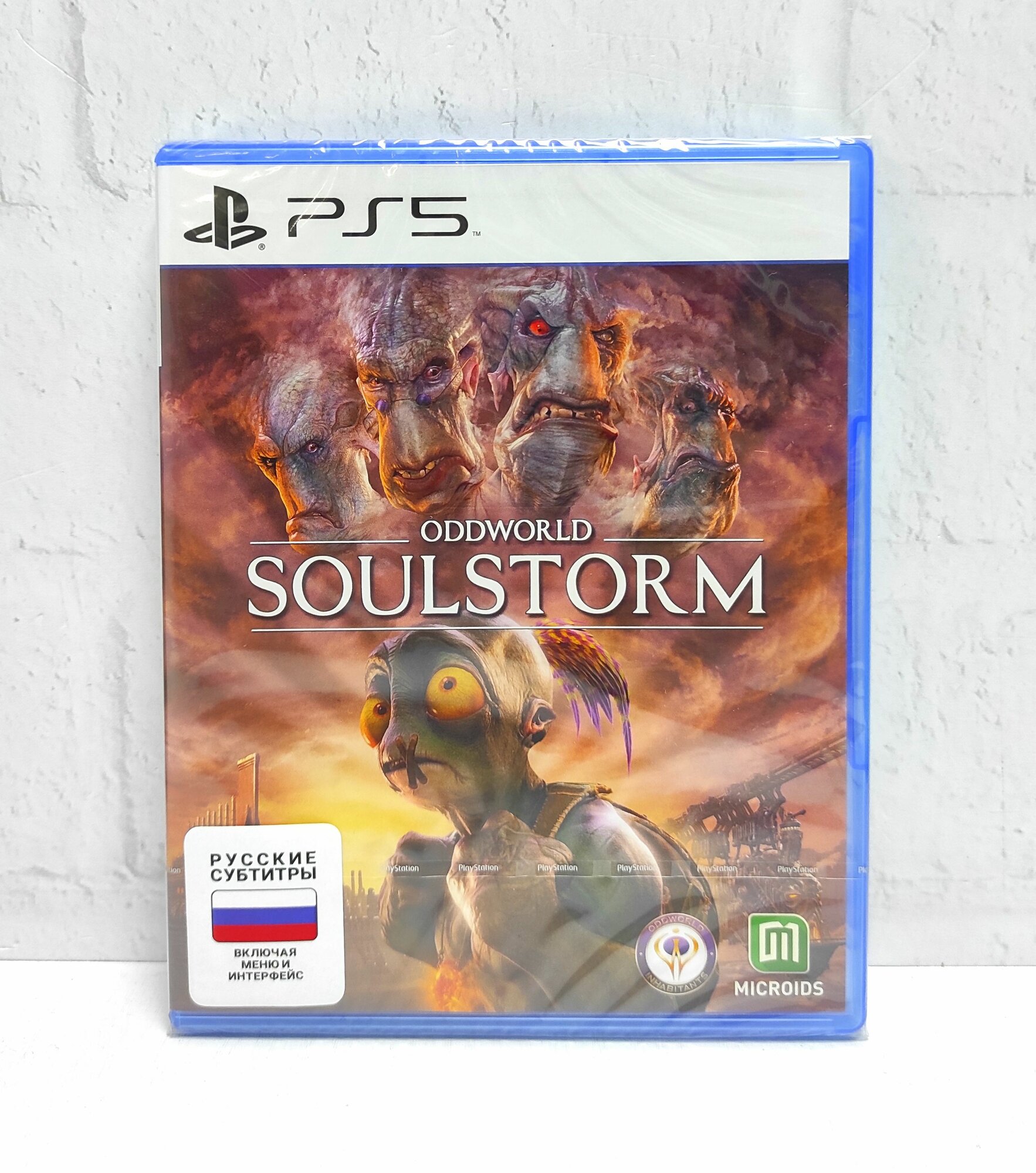 Oddworld Soulstorm Русские субтитры PPSA 02259 Видеоигра на диске PS5