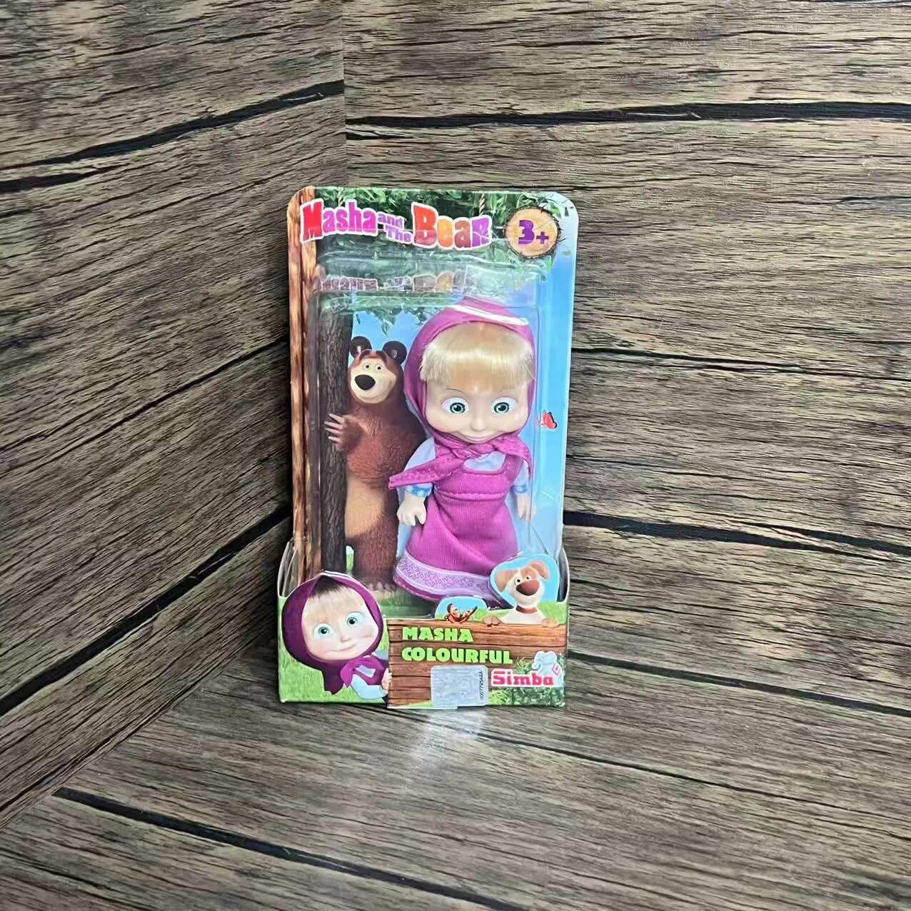 Мягкая игрушка Симба фиолетовая Марта, 12 см, подруга-медведь для детей, подарок