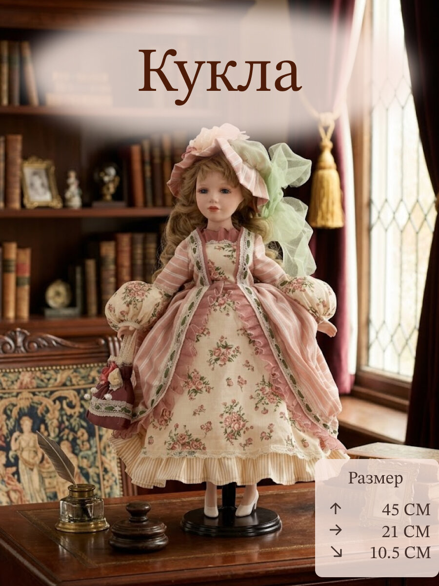 Кукла "Анна" 21х11х46