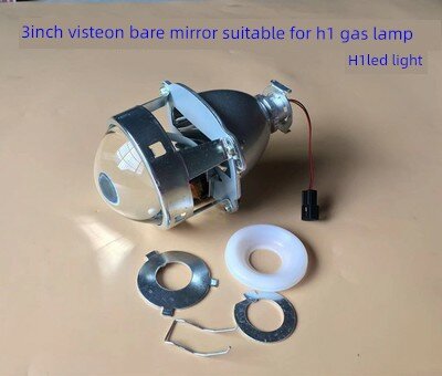 3-дюймовая двойная оптическая линза Visteon из нержавеющей стали, одна штука для H1/H4/H7, без сверления, совместима с