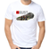 Футболка Rust, размер (60)5XL, белый