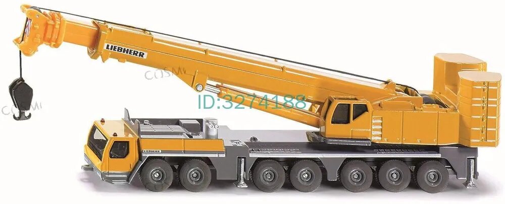 Игрушечный автокран Liebherr 1886X металл