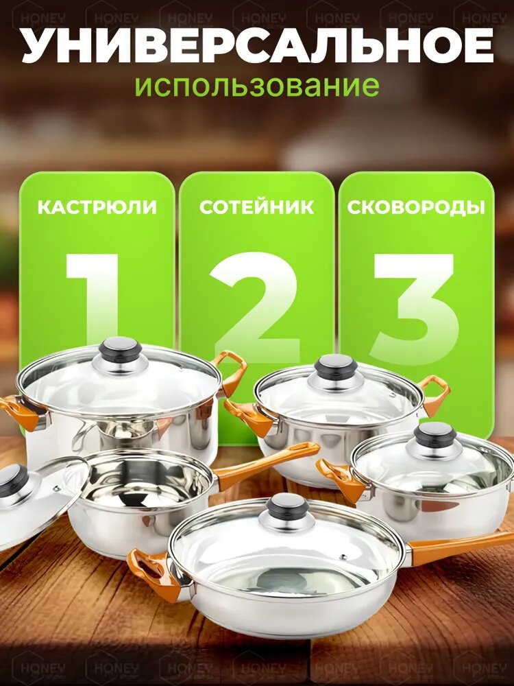 Ручка ухват для посуды, 2 шт