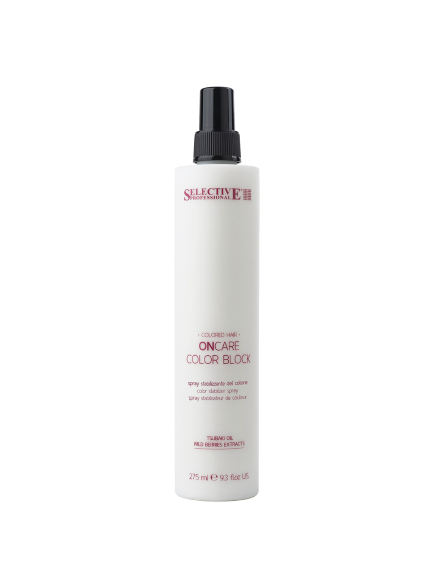 Спрей Selective Professional OnCare Color Block Spray pH 3.0-3.5 несмываемый для стабилизации цвета, 275 мл