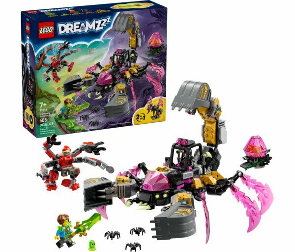 Конструктор LEGO DREAMZzz 71513 Кошмарный скорпион-копатель (Lego 71513)