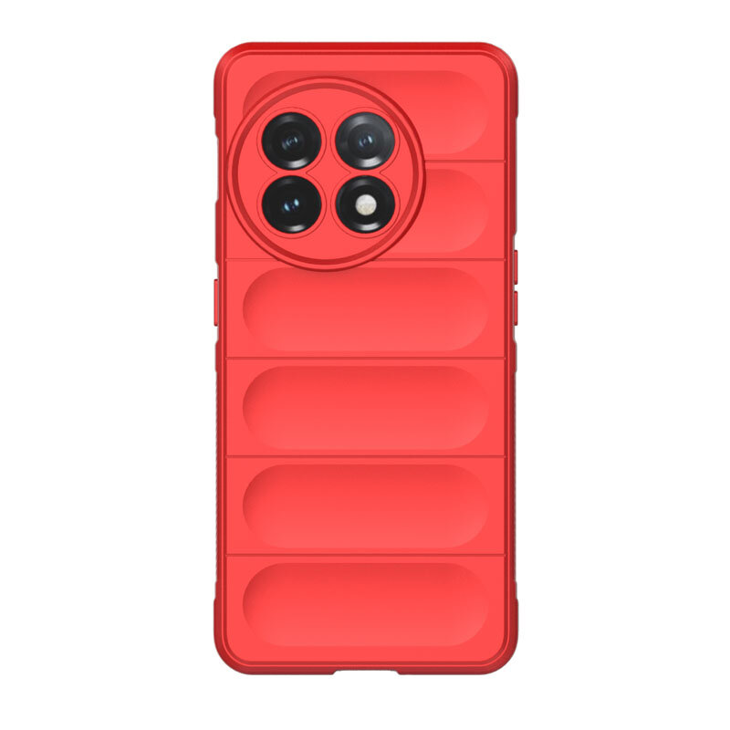 Противоударный чехол Flexible Case для OnePlus 11 красный