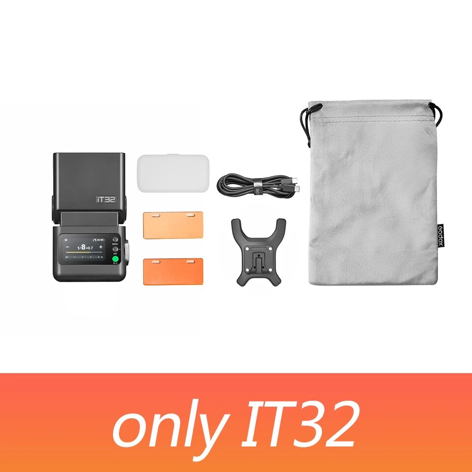 Godox IT32 TTL вспышка для Sony Nikon Canon Fujifilm Olympus