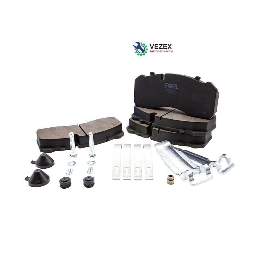 SORL HM4810AK007 колодки тормозные дисковые!\ BPW, MAN, MB, SAF